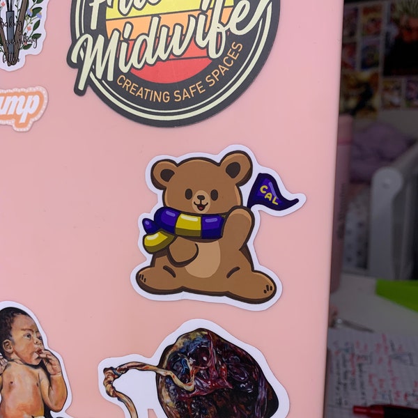 UCLA Bruins Sticker | Waterproof | Die Cut Sticker | College Student ...