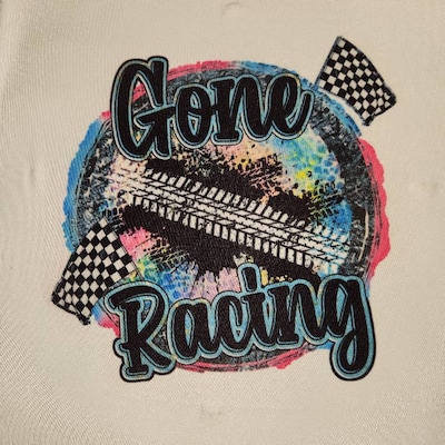 Gone Racing, Racing Girl Png, It's Race Day PNG, Car Racing Wife ...