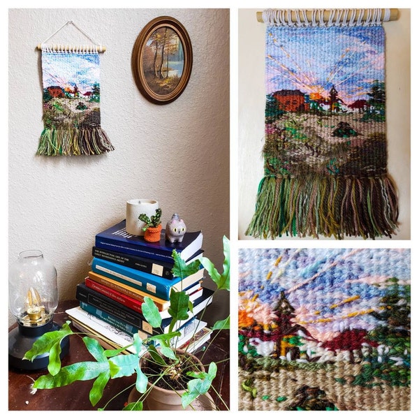 Handmade Tapestry - Waterfall | Woven Wall Hanging | Wall Decor ...