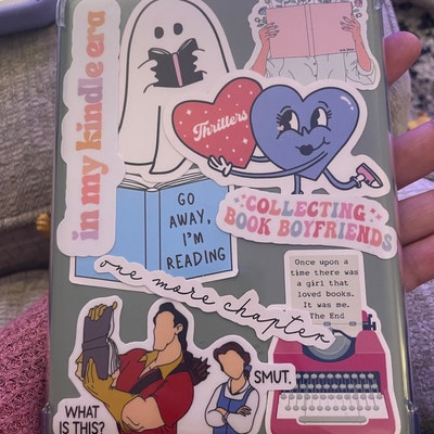My Kindle Era Sticker, Kindle Bookish Sticker, Booktok Decal, Book Club ...