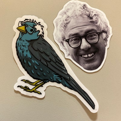 Bernie Sanders Sticker / Vinyl Laptop Sticker / Small Bumper - Etsy