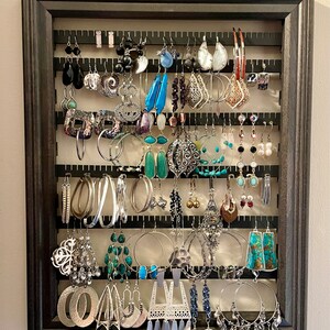 20 Earring Holder Slats Iorganize® DIY Organizer 9 - Etsy