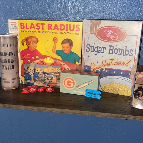 Un-official Handmade Fallout 4 - Cardboard Box Props - Etsy