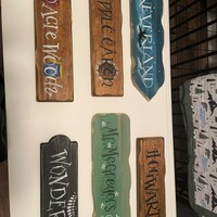 Fairytale Storybook Signpost Sign School Reading Corner Baby - Etsy Canada