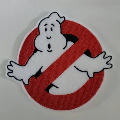 Ghostbusters Cartoon Logo Patch Embroidered Iron on Patch RGB Flight ...