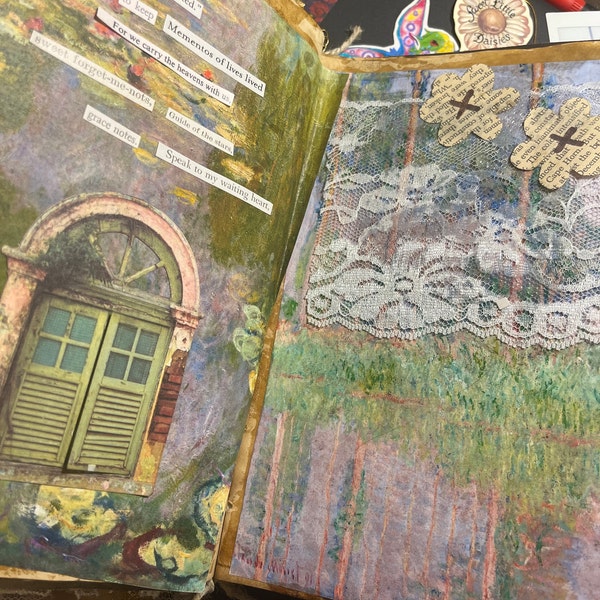 Claude Monet Digital Paper, Printable Paintings, Digital Collage Sheet ...