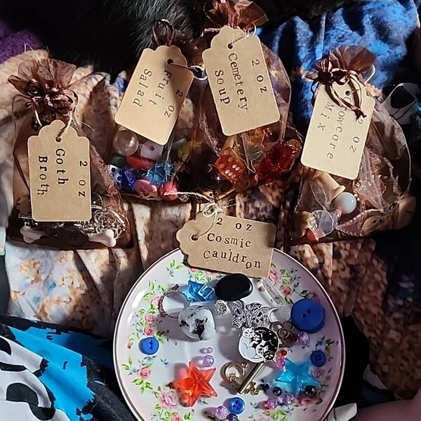 Goth Broth Trinkets Mix // Confetti Scoop - Etsy