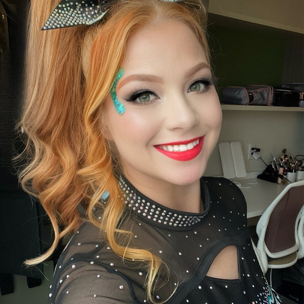 Crownthat cheer Ponytails for Your Cheer Princess Dont Let Your ...