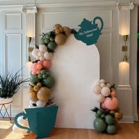 Rainbow Arch Backdrop 4x8. Ballon Wall Backdrop, Arch Backdrop - Etsy