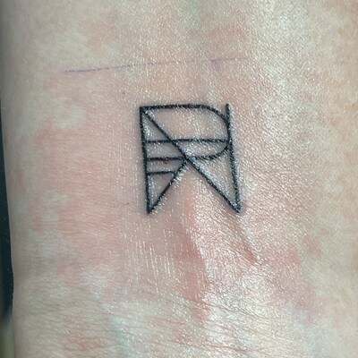 Custom Name Logo Design. Personalised Minimalistic Tattoo, Couples ...