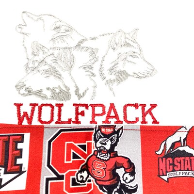 Wolfpack Machine Embroidery Design, Embroidery Designs, Machine ...