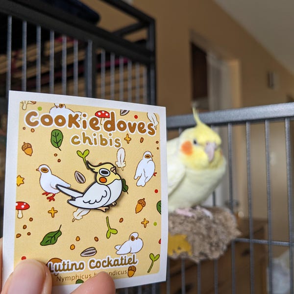 Blue Chibi Birds ~ Sticker Sheet - Etsy