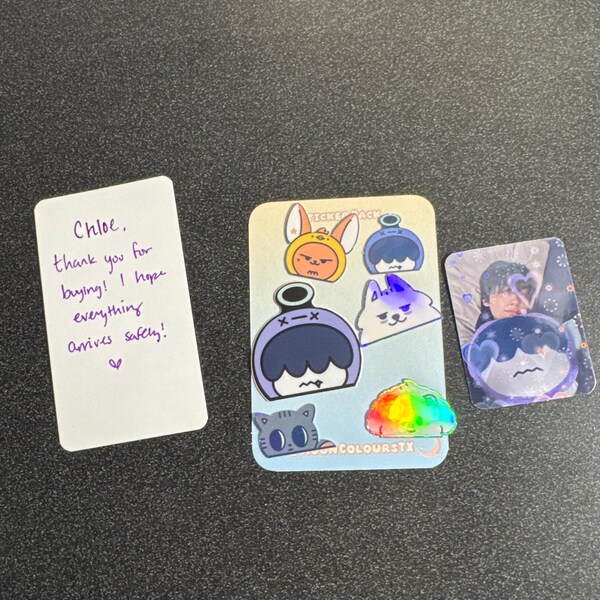 Aniteez Peeker Stickers Kpop Stickers Kpop Inspired Stickers ...