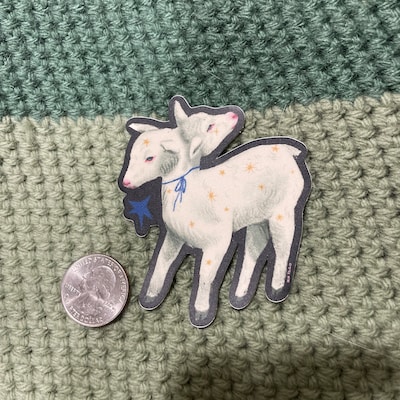 Two-headed Lamb Vinyl Sticker - Etsy
