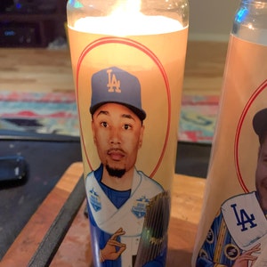 Dodger Legands Candle | Etsy