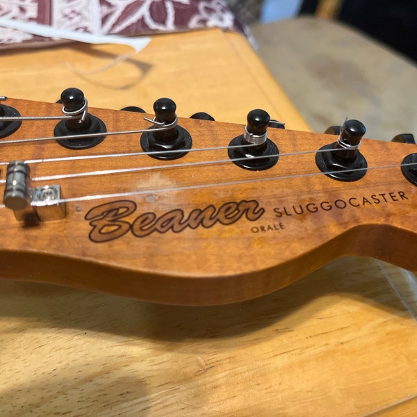 CUSTOM Vintage Style Guitar and Bass Waterslide Headstock Decals - Etsy