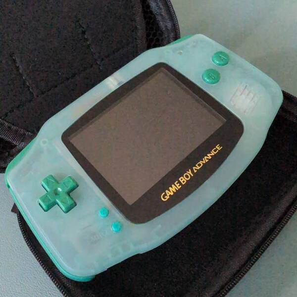 GREEN TURTLES Gameboy Advance Mod W/ Backlit GBA Mod, Enhanced Audio ...