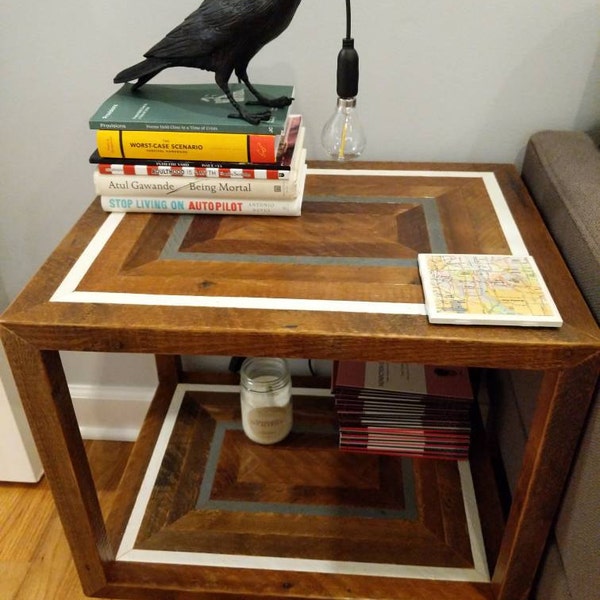 Custom Sized Round Reclaimed Wood Lath Table Top - Etsy
