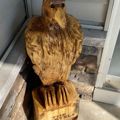 3 Foot Cedar Name Log, Two Base Logs, Rustic Yard Sign, Chainsaw ...