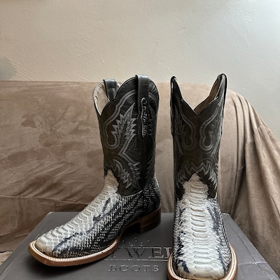 Western Cowboy Boots / White Cowboy Boots / Cowgirl Boots/ Wedding ...