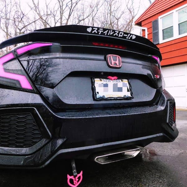 Still Slow!! JDM Transparent Slap Sticker Window Sticker Katakana - Etsy