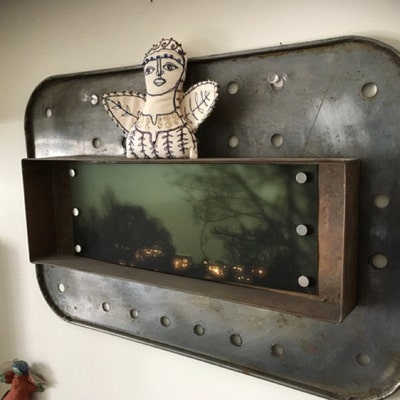 Found Poem 'as She Lay' Cut and Paste, Original Conceptual Art, Art on Paper, Valentine Art ...