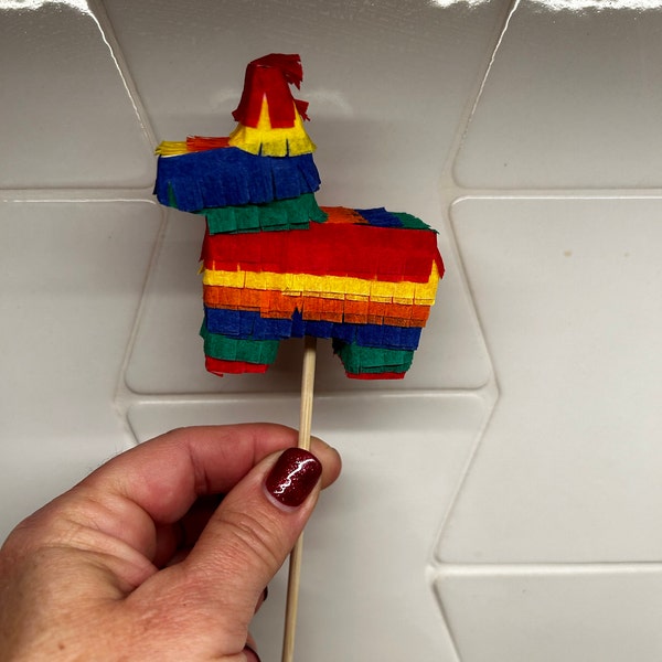 Fiesta Cake Topper | Custom Pinata Cake Topper | First Fiesta Birthday ...