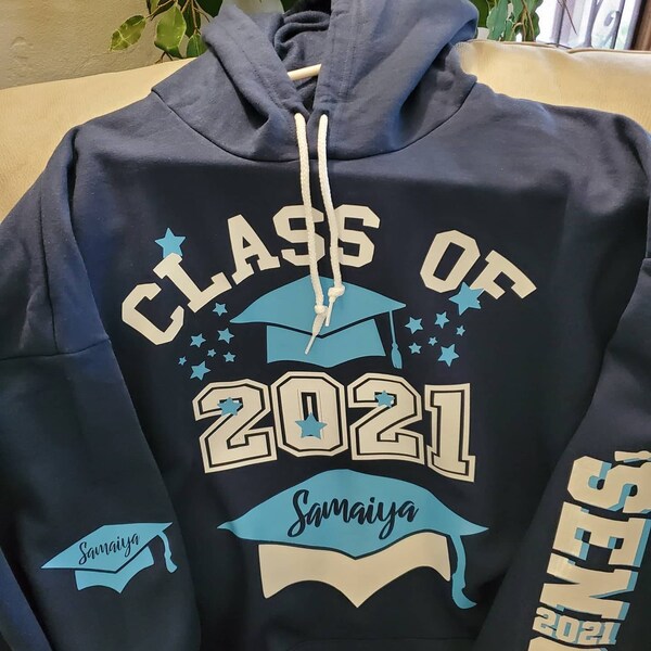 Personalized Graduation Hat Custom Name SVG Cut File for T-shirt ...