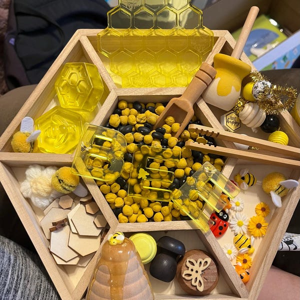 Fairy Garden Spring Sensory Bin Montessori Open Ended Play Small World ...