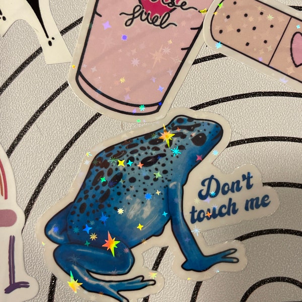 ADHD Sticker, Sorry I Forgot Again, Cute Forget-me-not Flower Laptop ...