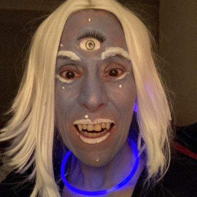 Third Eye Silicone Prosthetic acetone Latex Free Fantasy Third Eye LARP ...
