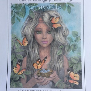 Colouring Fantasy Vol.2 PDF Colouring Book by Scot Howden - Etsy