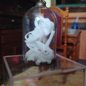 Human Skeleton HO Scale 1:87 Miniature for Horror Diorama, Dollhouse ...