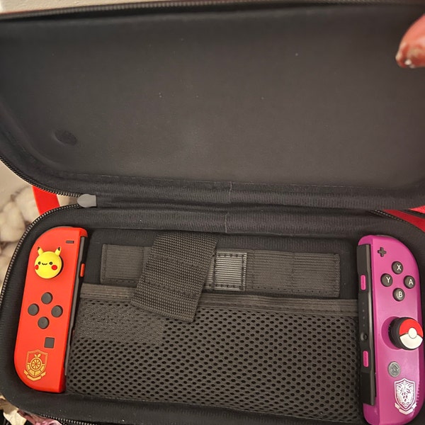 Pokemon Pokeball Pikachu Thumb Grips - Nintendo Switch Joy Con ...