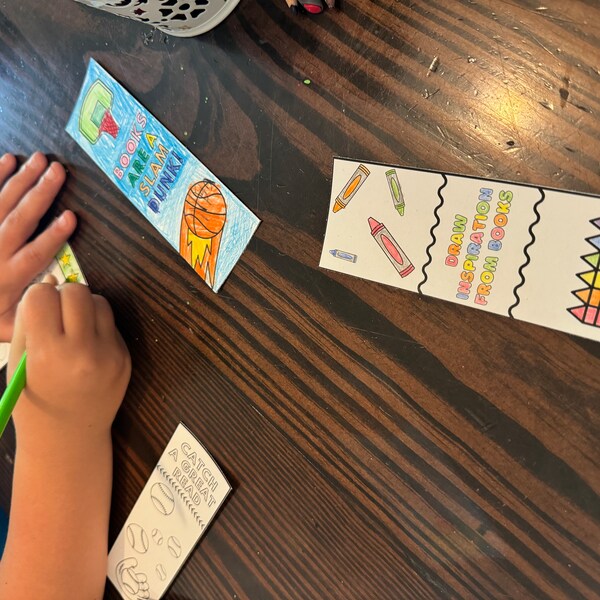 Printable Coloring Vehicle Bookmarks | Kids Racecar Monster Truck ...