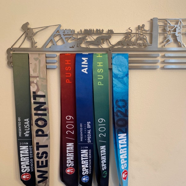 Obstacle Course - Allied Medal Hanger Holder Display Rack - Etsy