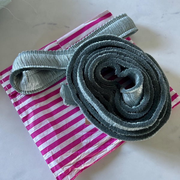 35mm Thick Brush Fringe Trim for Piping Cushions and Soft Furnishings ...