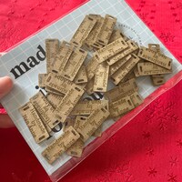 Personalised 28mm X 12mm Rectangle Faux Leather Labels. Custom Leather ...