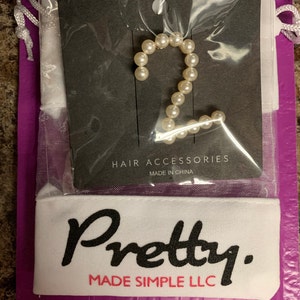 Pearl Numbers Line Number Number Pin DIVA MIP Gift Pretty Girl - Etsy