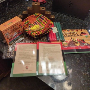 Happy Kwanzaa Puzzle With Matching Poster Teaches NGUZO SABA Principles ...