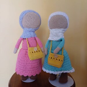 Crochet Hijab Doll, Amigurumi Muslim Doll, Ramadan Gift, Muslim Gift ...
