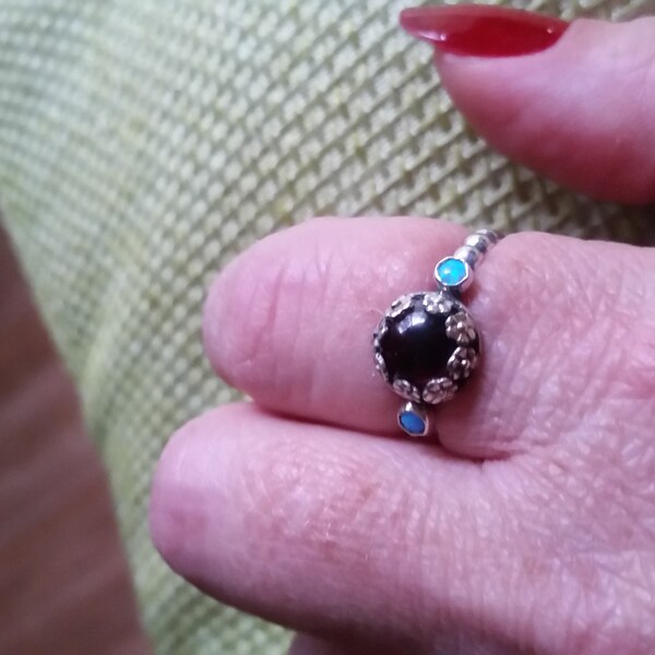 Gold Hamsa Ring, Against the Evil Eye, Gold Filled Ring, Brass Hand ...