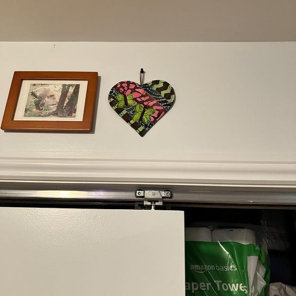 Good Luck Kitchen Witch Magnet Ornament, Kitchen Witch, Vintage OOAK ...