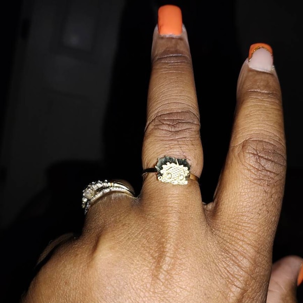 10k Solid Gold Betty Boop Ring/ Y2K / Sassy Betty Boop / Gift - Etsy