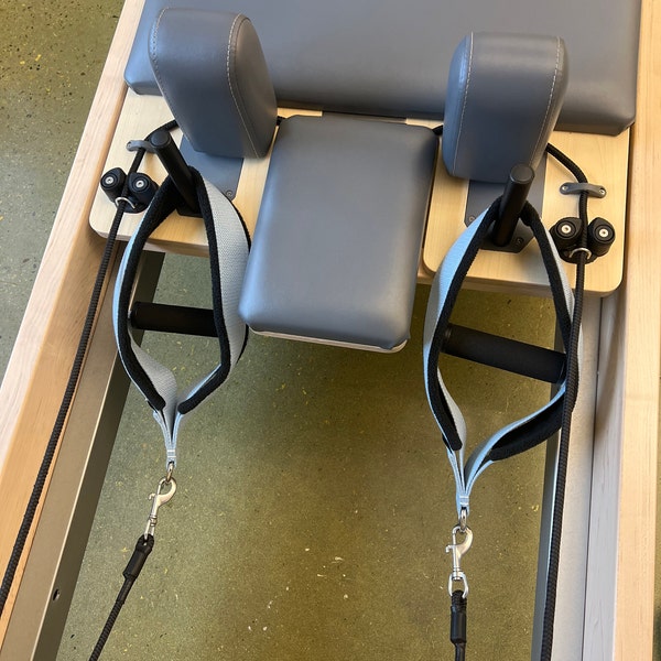 Pilates Straps, Pilates Reformer Straps, Pilates Double Loop Padded ...