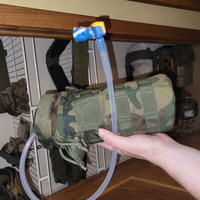 Hydration Tube Adapter System for 28mm Smartwater Soda Fiji Bottle Use ...