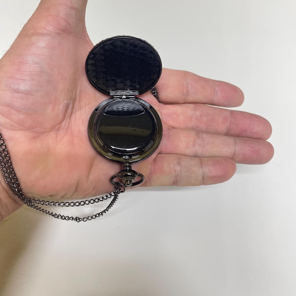 Foresight Scrying Mirror. Acrylic Face. Pocket Black Scrying Mirror ...