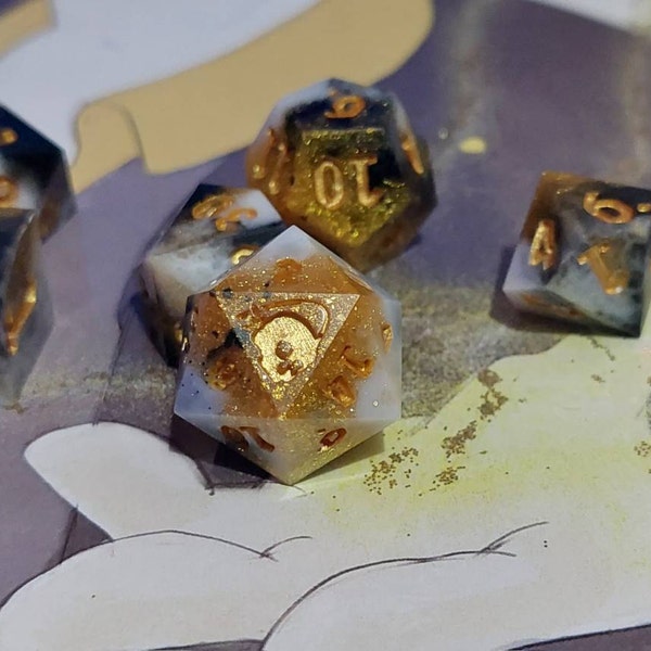 Rat Dice | D&D Dice Set | Tabletop Gaming Dice | Resin Dice - Etsy