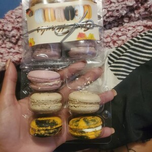 Blue Curacao Vegan Macarons Available in 4 & 12 Pack A | Etsy