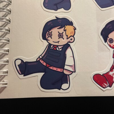 My Chemical Romance MCR Doll Stickers Original Era Sets bullets,revenge ...